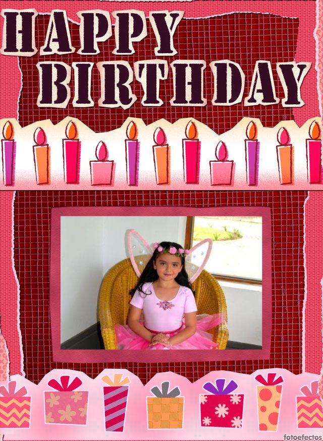5 tarjetas virtuales de feliz cumpleaños, para dedicar! - Fotomontajes ...